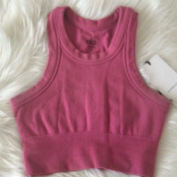 ALO Yoga | Tops | Alo Yoga Seamless Delight High Neck Bra | Poshmark